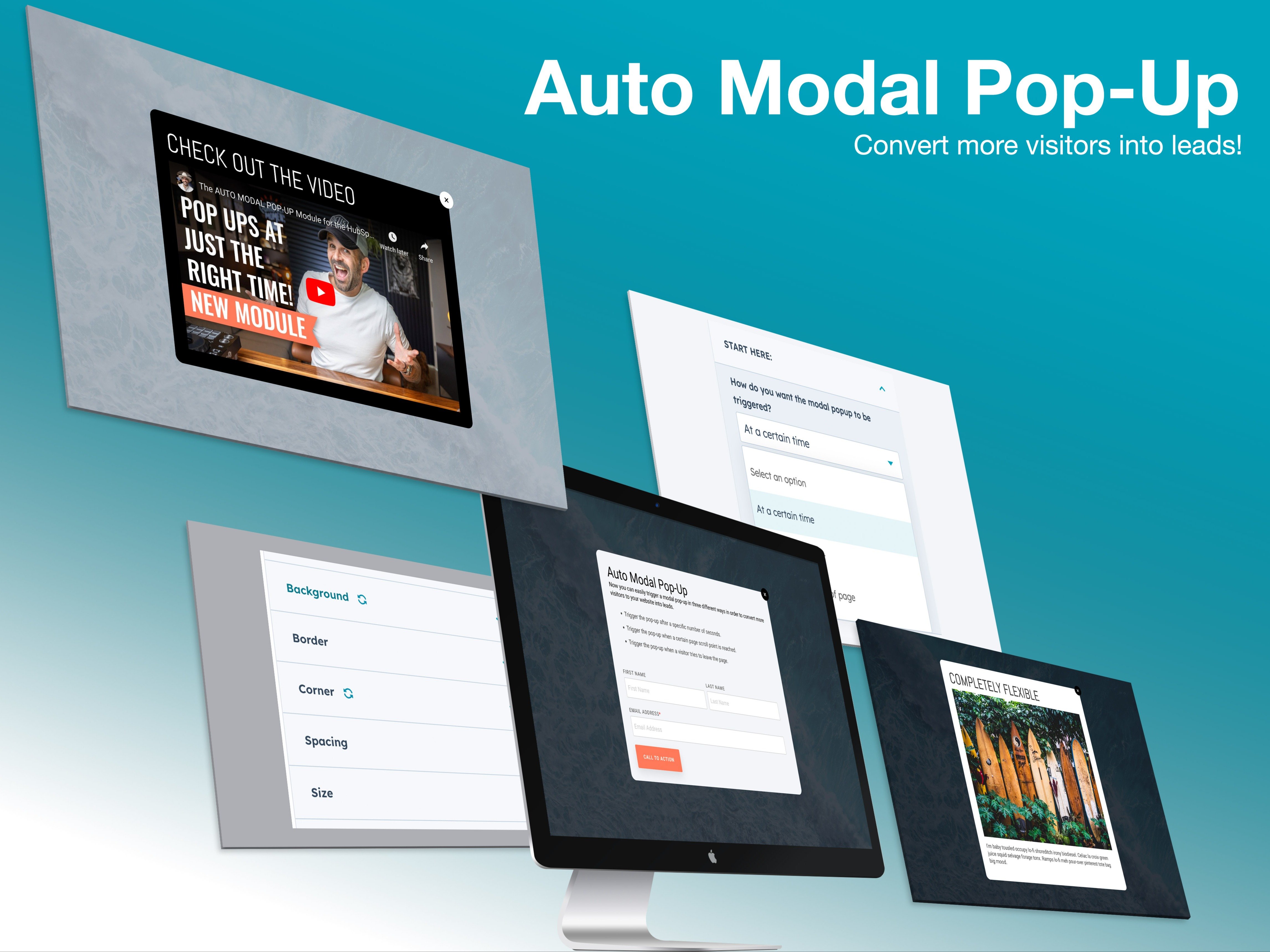 Auto Modal Pop-ups Module by Helpful Hero