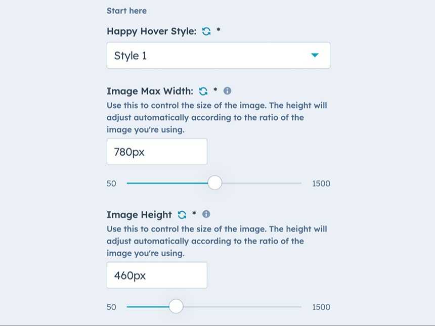 Happy Hover Card Module by Helpful Hero